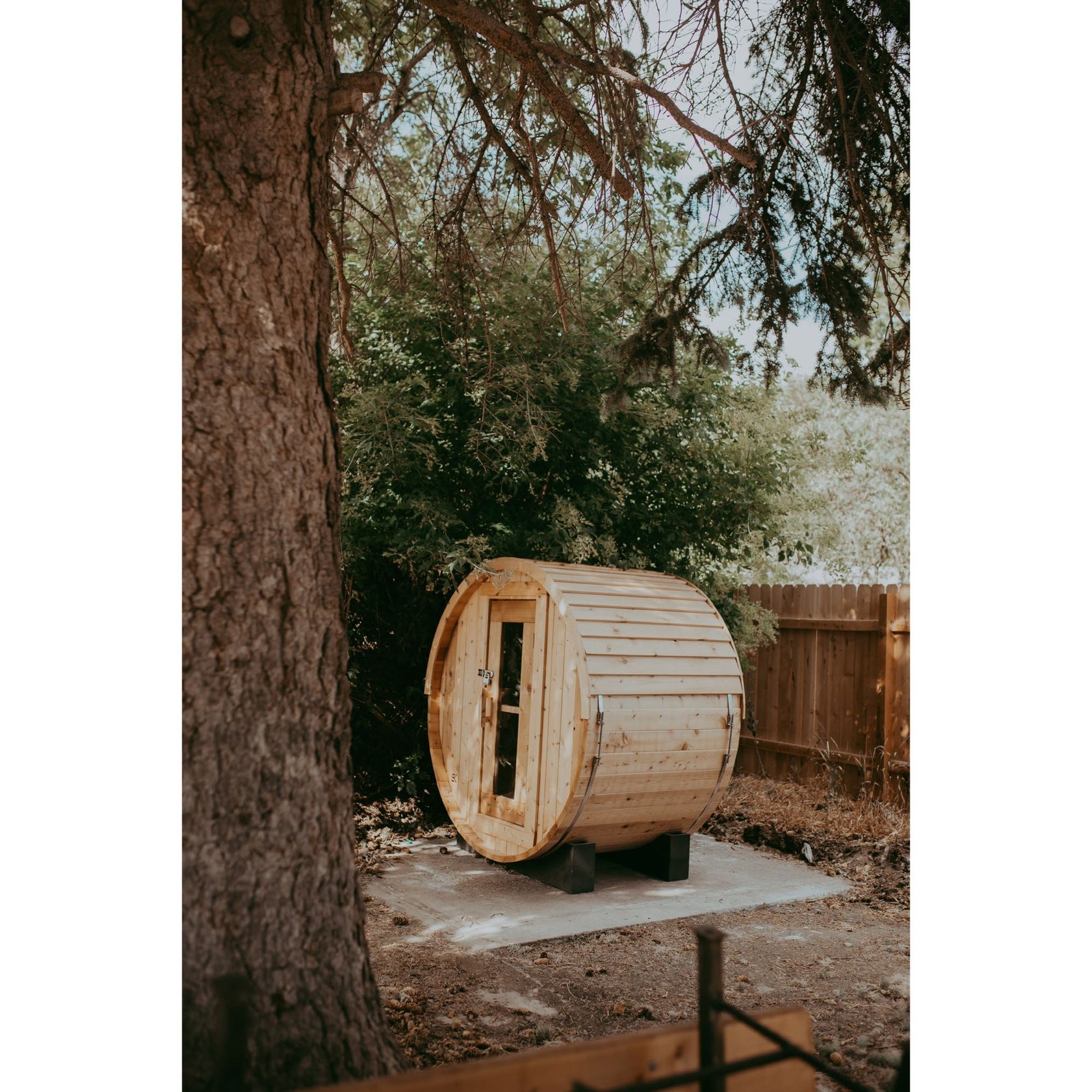 Large Sweat Barrel Sauna by Sweat Kingdom | Handcrafted Excellence for ...